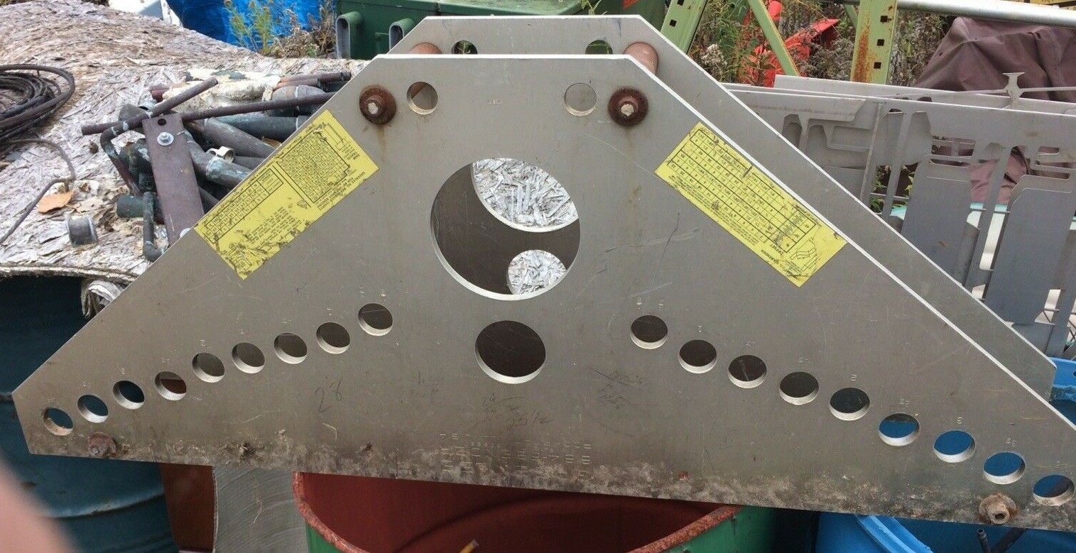 GREENLEE 884 - 885 BENDER FRAME - USED | eBay