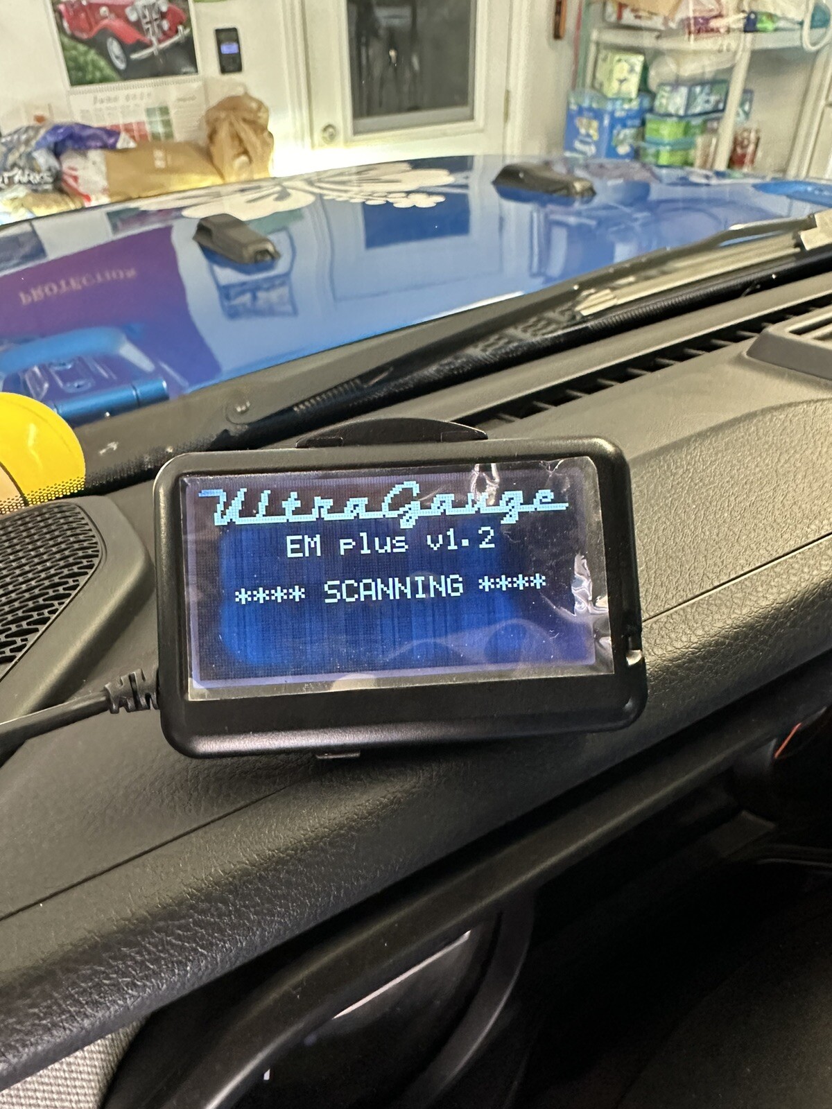 Mini Car Scanner Ultra Gauge EM Plus OBDII OBD2 Code Scan ...