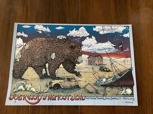 David Welker Joe Russo's 2015 Signed JRAD Print Port Chester NY ...