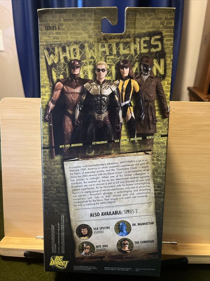 RORSCHACH DC Direct Watchmen Series 1 Action Figure NEW SEALED ...
