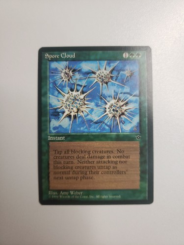 Spore Cloud Version B - MTG Vintage 1994 Green Instant Card Magic the ...