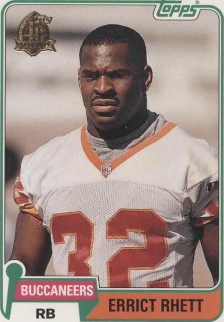 1996 Topps - 40th Anniversary Errict Rhett #26 for sale online | eBay
