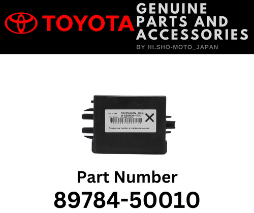 TOYOTA Genuine OEM Part 89784-50010 Engine ECU Immobilizer Control ...