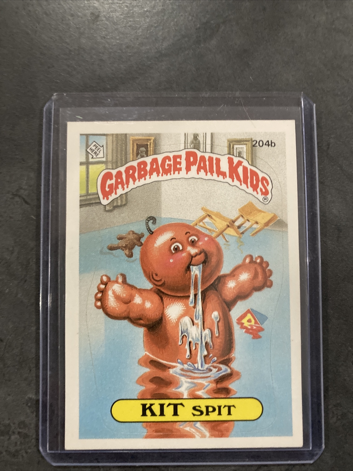 1986 Garbage Pail Kids Series 5 Kit Spit #204b | eBay