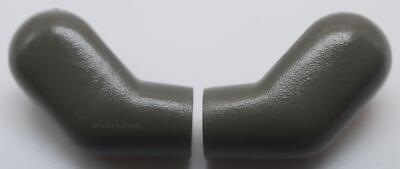 Lego Dark Gray Minifig Arms Left and Right Pair | eBay