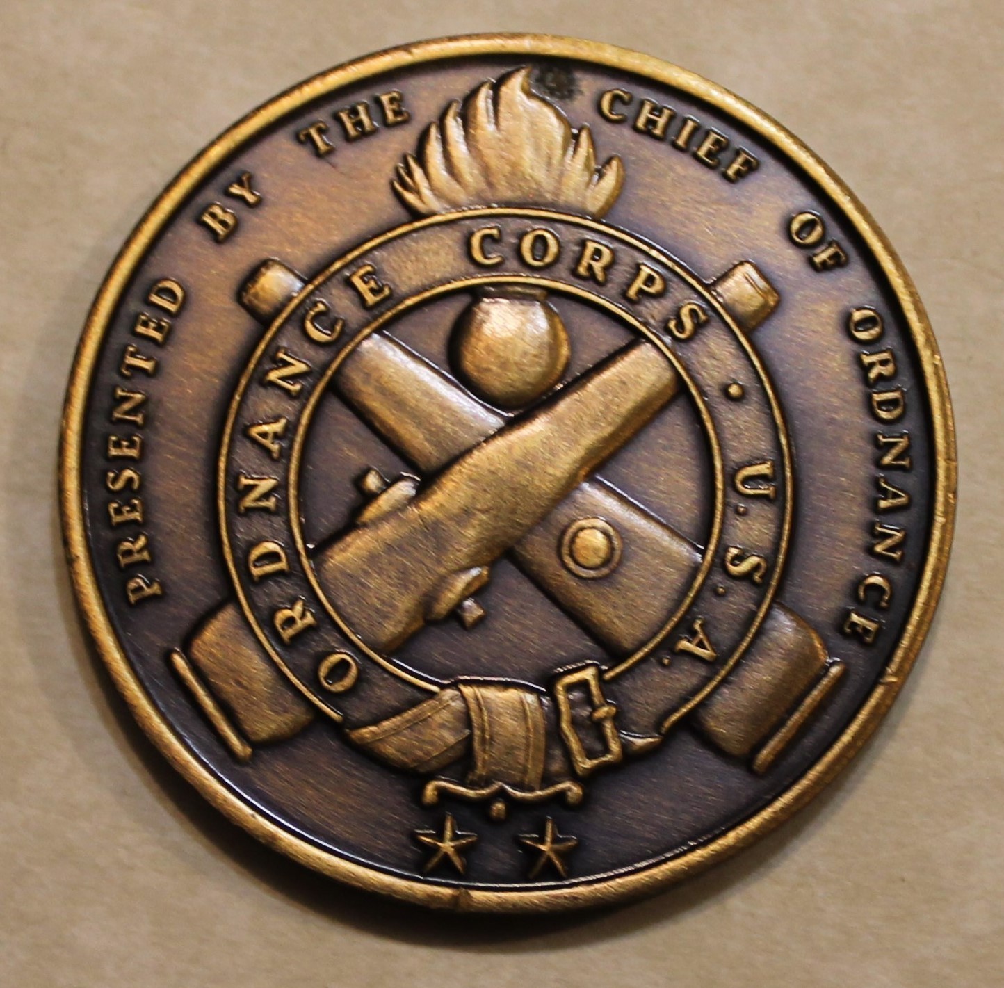 Chief of Ordnance - Ordnance Corps Major General 2-Star Army Challenge ...