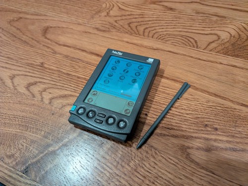 Vintage Palm Pilot Personal 3Com PDA Handheld TESTED/WORKS - GREAT ...