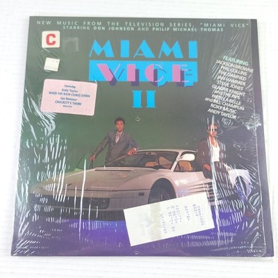 Miami Vice II Television Soundtrack Vinyl Record Album Various Artists ...