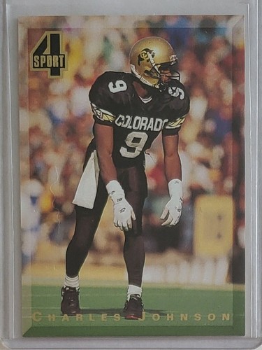 1994 Classic Four Sport #67 Charles Johnson Colorado Buffaloes Football ...