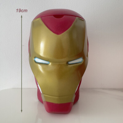 Limited Marvel Avengers Iron Man Popcorn Bucket Storage Box Model ...