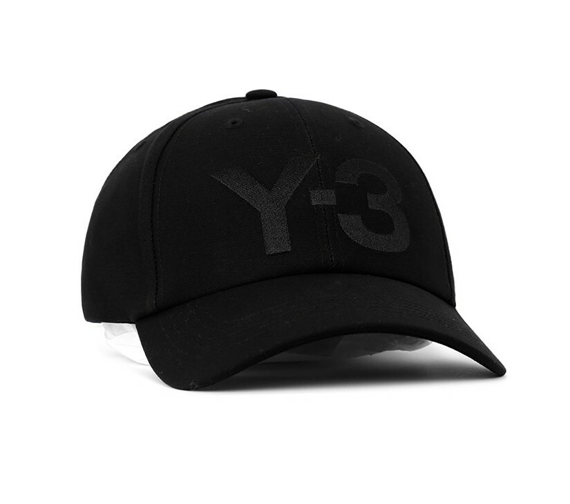 Y-3 Classic Logo Cap - Black / Y3 Unisex Baseball Sportswear Hat ...