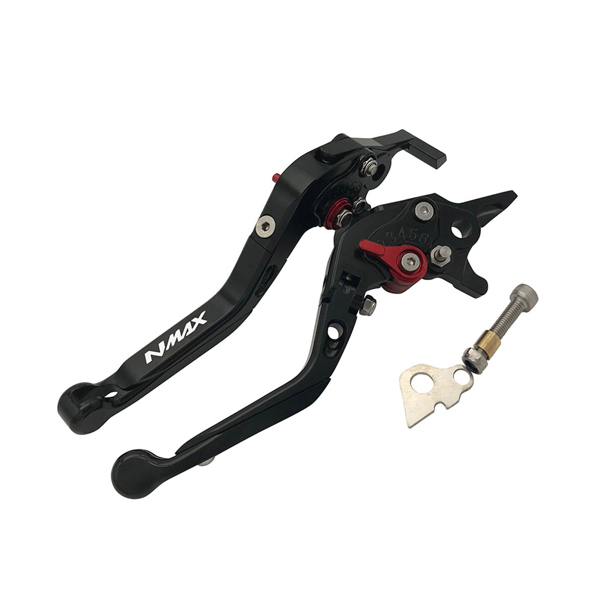 With Parking Function Brake Clutch Levers For YAMAHA NMAX 155 125 150 ...