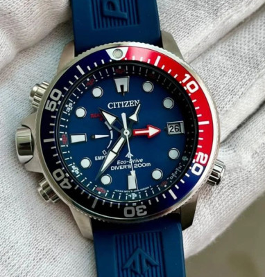 Citizen Promaster Aqualand BN2038-01L Blue Dial Dive Watch | eBay
