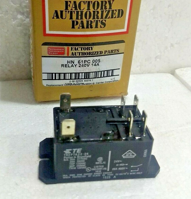 TE Potter & Brumfield T92P7A22-24- Carrier HN61PC005 Heater Relay | eBay