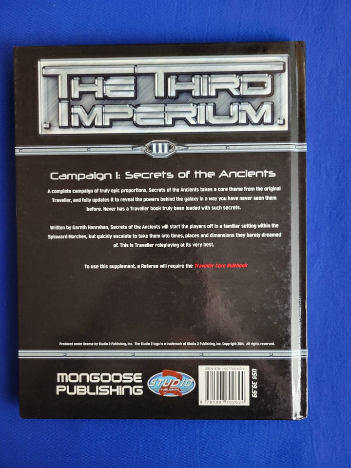 Traveller Campaign I: Secrets of the Ancients - The Third Imperium | eBay
