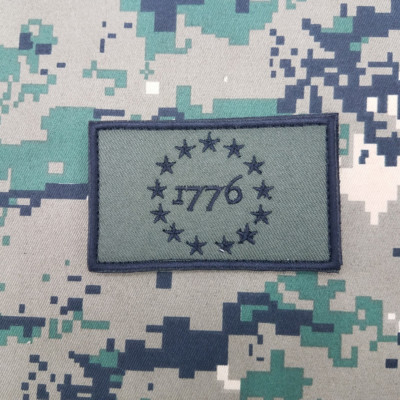Patriot 1776 Hook Patch Tactical Military USA Badge Army Flag Forest | eBay