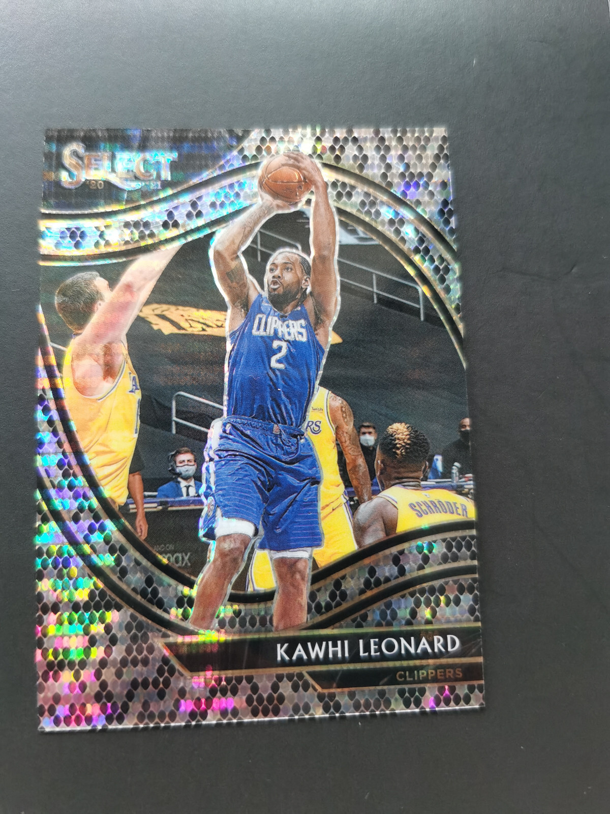 2020-21 Panini Select - Courtside Black Snake Skin Pulsar Prizm #208 ...