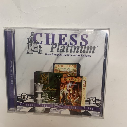 Battle Chess I & II PC Game Chess Platinum 3 In 1 USCF Vintage Computer CD ROM | eBay