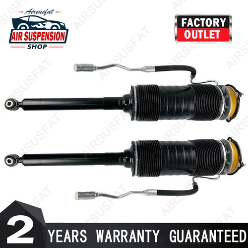 Pair Rear ABC Hydraulic Shocks For Mercedes V222 W222 S600 S63 AMG ...