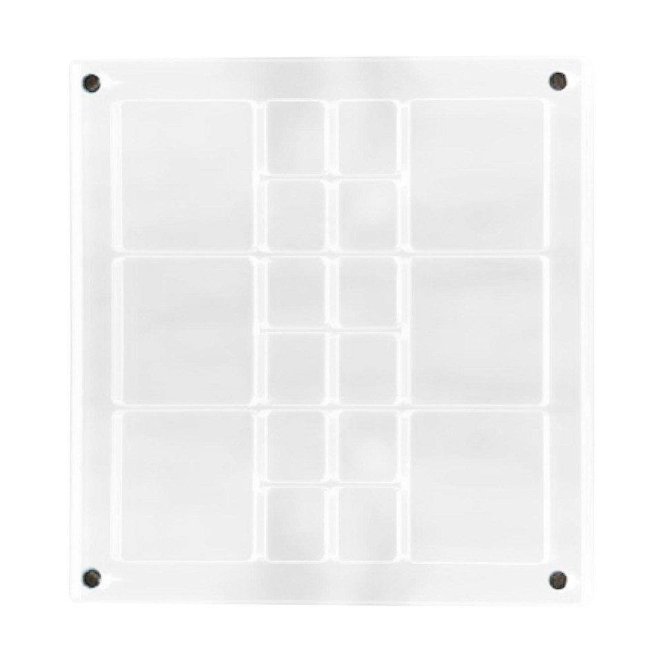 Shell Storage Container 5.6x5.6in Decorative Display Case Acrylic ...