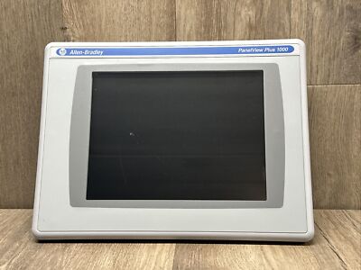 Allen Bradley 2711P-RDT10C/C PanelView Plus 1000 w/2711P-RP9D/B Module ...