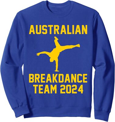 Australian Breakdance Team 2024 Breakdancing Meme Unisex Crewneck ...