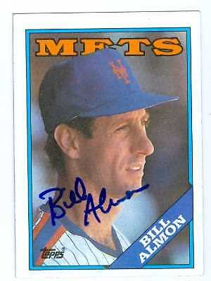 Bill Almon autographed Baseball Card (New York Mets) 1988 Topps #787 | eBay