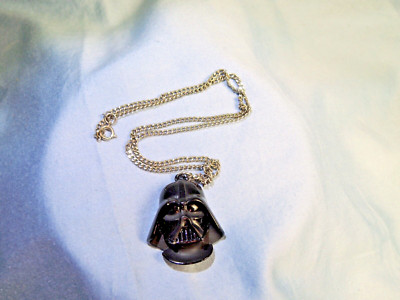Star Wars 1997 Darth Vader Stainless Steel 16" Chain - 3D Pendant ...