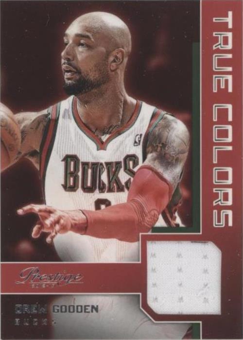 2012-13 Prestige - True Colors Materials Drew Gooden #34 (MEM) for sale ...