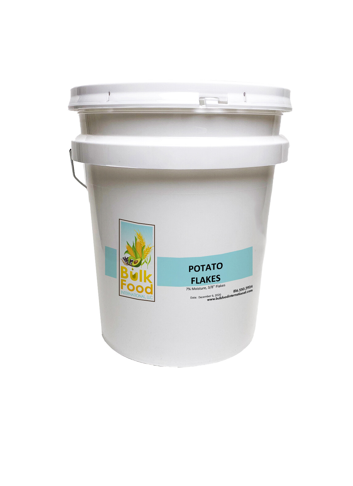 BULK FOOD-Instant Potato Flakes-Dehydrated-5 Gallon Bucket-Long Term ...