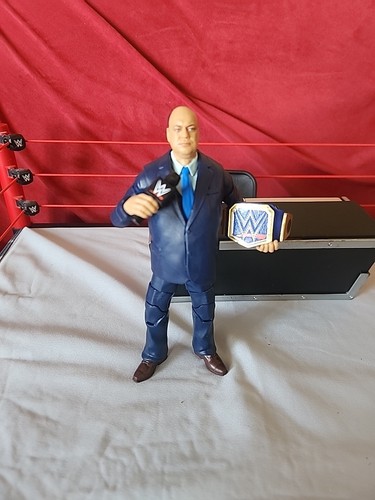 Mattel WWE Elite Paul Heyman From Amazon Exclusive 3 Pack Set Wrestling ...