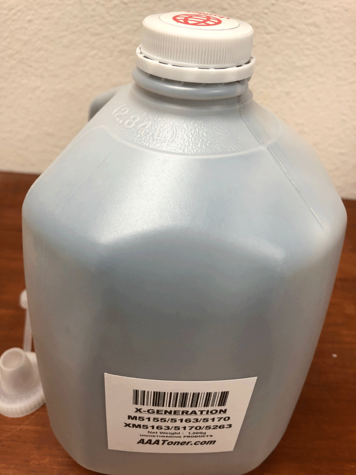 (1,000g) 24B6015 Toner Refill for Lexmark M5155 M5163 M5170 XM5163 5170 ...