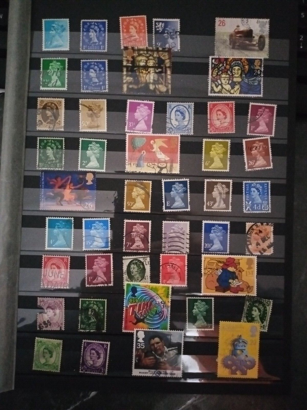 Great Britain England Queen Elisabeth II Briefmarken Stamps Sellos ...