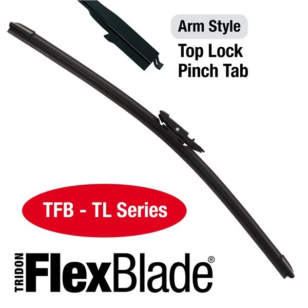 TRIDON TFB28TL - WIPER TRIDON FLEXBLADE - TOP LOCK PINCH TAB - 700MM ...