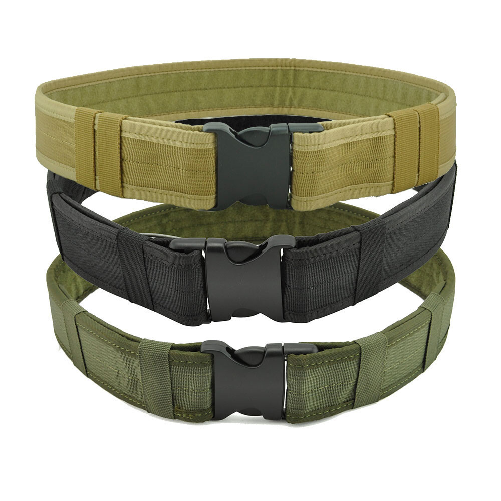 Tactical Combat Gear Security Belt Outdoor Military Adjustable Heavy ...