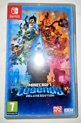 Minecraft Legends Switch Edition -Deluxe Skin Pack Code - Case Included | eBay
