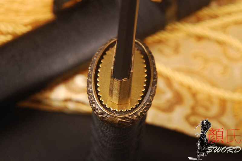 Self-defense Sharp Knife Japanese Samurai Tanto T1095 Handmade Black ...