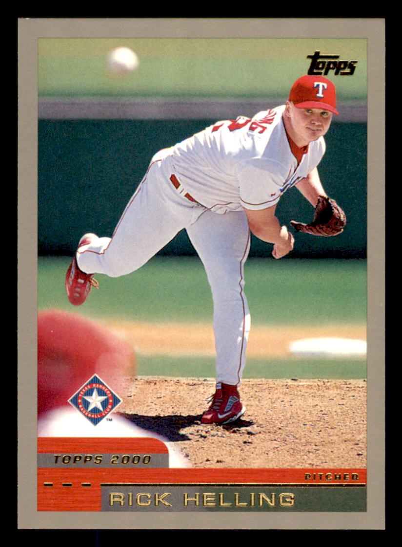 2000 Topps #406 Rick Helling Texas Rangers | eBay
