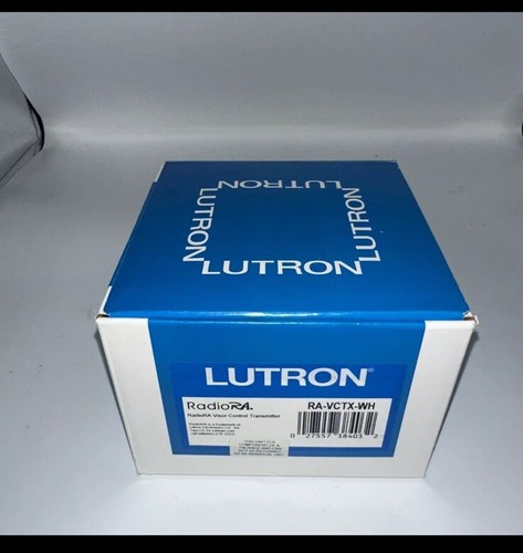 Lutron Radio RA RA-VCTX-WH Visor Control Transmitter WHITE Controller ...