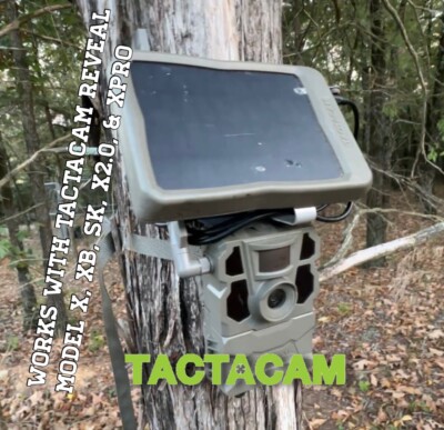 Tactacam Reveal Solar Panel Mount Adapter - Bracket To Mount Solar ...