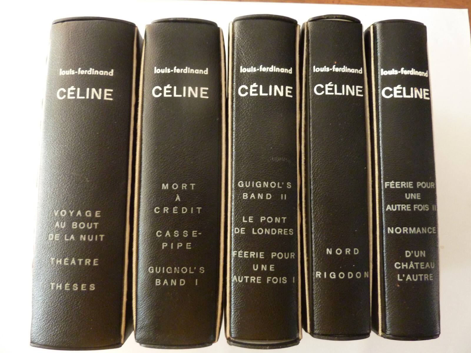 OEUVRES DE LOUIS FERDINAND CÉLINE - André Balland 1966 1969 illustré ...