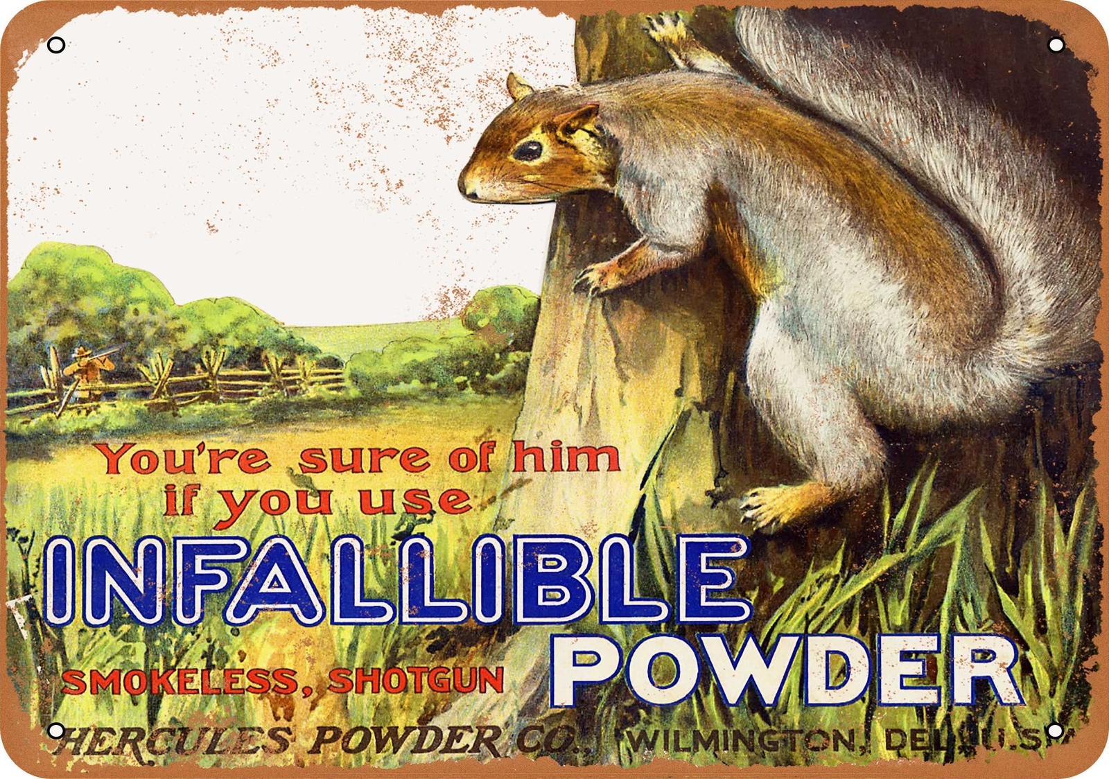 METAL SIGN - 1922 Hercules Gunpowder - Vintage Look Reproduction | eBay