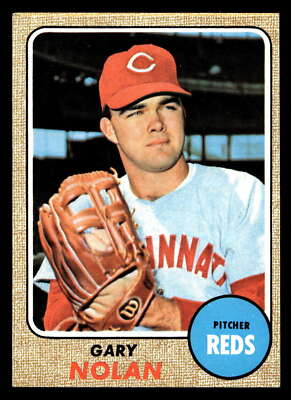 1968 Topps #196 Gary Nolan UER Ex-Mint RC Rookie Reds UER | eBay