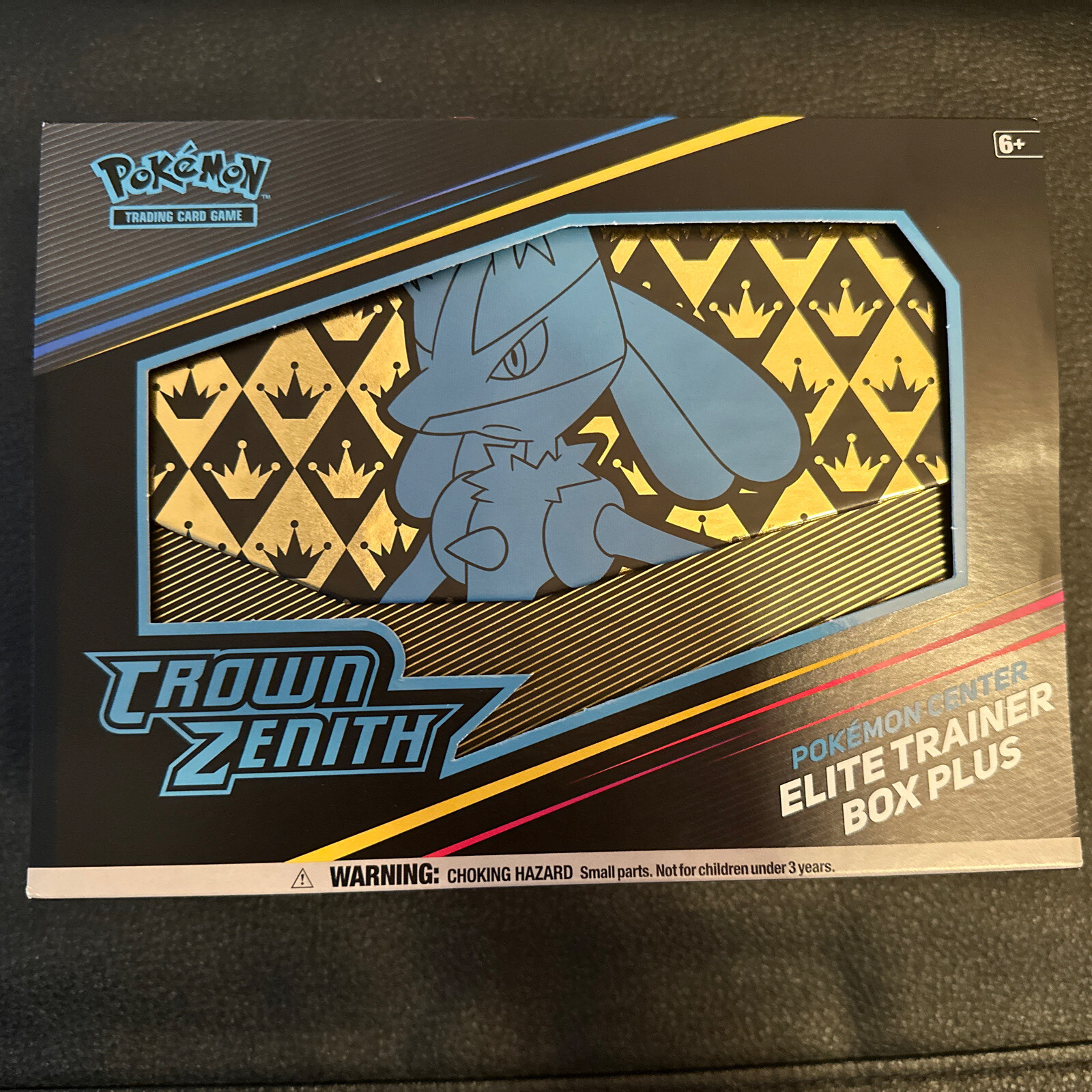 Pokemon Center Crown Zenith ETB Elite Trainer Box Plus Sealed Case (4 ...