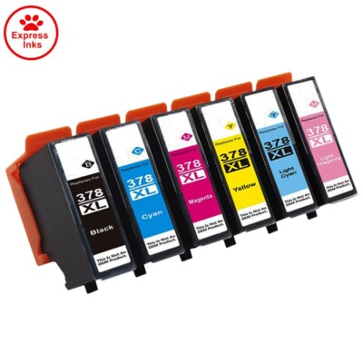 6 Ink Cartridge Fits For Epson XP-8700 XP-8600 XP-8500 XP-8505 XP-8605 ...