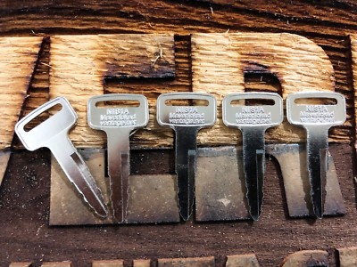 5 IGNITION KEYS for NISSAN FORKLIFT/HEAVYEQUIP NIS-1A KEY00-GB01A 1A ...