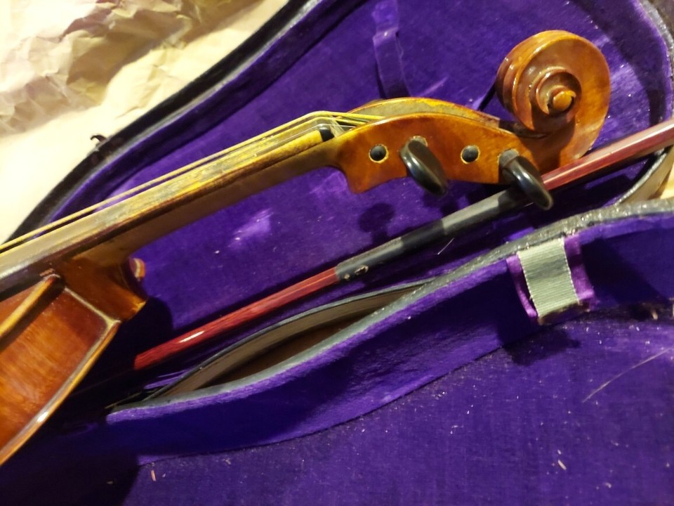 Suzuki Nippon size 4/4 Violin, Japan, Case & Bow, Very Good Condition ...
