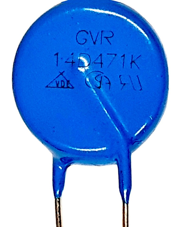14D471K METAL OXIDE VARISTOR, EMC SUPPRESSION, GVR brand, 14D-471K -ref ...