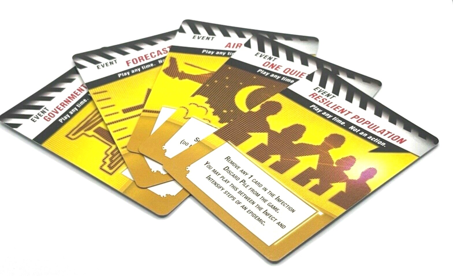 Pandemic Board Game Individual Replacement Markers Pawns Cards Cubes ...