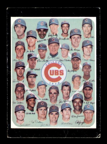 1971 Topps Baseball #502 Chicago Cubs Team VG *d2 | eBay